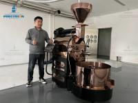 China Commercial Drum Coffee Roaster Large Coffee Bean Roasting Equipment for sale