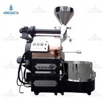 China Gas Commercial Coffee Roaster 12kg Batch 316 Stainless Steel 0-300C Adjustable for sale
