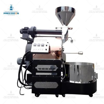 China Gas Commercial Coffee Roaster 12kg Batch 316 Stainless Steel 0-300C Adjustable for sale