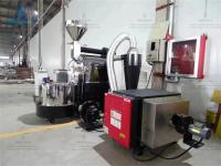 China Commercial Coffee Roaster 60kg Batch Gas LPG 380V 50-60Hz Industrial Bean Roasting Machine for sale