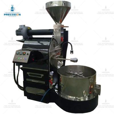 China Precision PKF-12kg Commercial Coffee Roaster 316 Stainless Steel 0-300C for sale