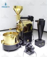 China Gold Drum Coffee Roaster , Commercial Advanced Coffee Roaster for sale