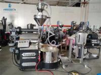 China Easy Use Commercial Coffee Roaster Machinery Complete Electric Heating Type for sale