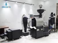China Precision PKF-120KG Automatic Coffee Roasting Machine 120-140kg Batch Capacity Gas Coffee Bean Roaster for sale