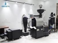 China Precision PKF-60KG Automatic Stainless Steel Coffee Roaster 60kg 0-300C Industrial for sale