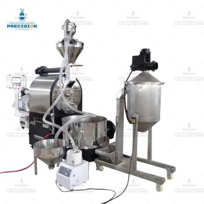 China Precision PKF-200KG Industrial Coffee Bean Roaster 200-230kg Batch Hot Air 380V for sale
