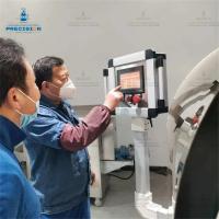 China Precision PKF-120KG Commercial Coffee Bean Drum Roaster 60-70kg Batch 280kg/h for sale