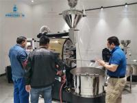 China Precision PKF-6KG Commercial Coffee Bean Roaster 1-7kg Batch CE Certified for sale