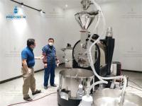 China Industrial Coffee Bean Roaster High Capacity Coffee Roasting Equipment for sale