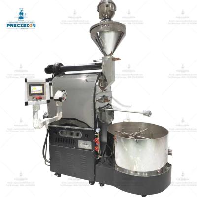 China Commercial Coffee Bean Roaster 1-7kg Batch 28kg/h 220-240V for sale