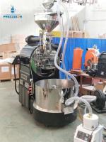 China Precision PKF-120KG Commercial Coffee Bean Drum Roaster 60-70kg Batch 280kg/h for sale
