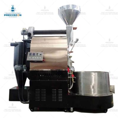 China Precision PKF-200KG 200-230kg Batch Coffee Roaster Machine LPG Gas 0-300C for sale