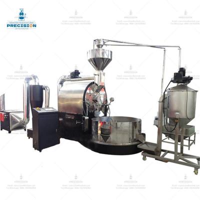 China Industrial Coffee Roaster 120kg Gas 2.2KW Cooling Fan 1-2 Min Cool Time for sale