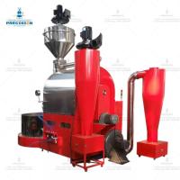 China Industrial Coffee Roaster 60-200kg Double Layer 316 Stainless Steel Gas Heating for sale