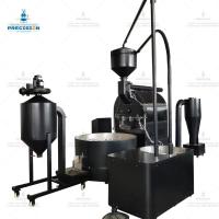 China LPG Gas Industrial Coffee Roaster 60-200kg Batch Capacity 0-300C Adjustable for sale