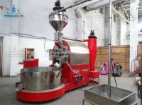 China Industrial Coffee Roaster 60-200kg Double Layer 316 Stainless Steel Gas Heating for sale