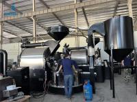 China Industrial Coffee Roaster 120kg Gas 2.2KW Cooling Fan 1-2 Min Cool Time for sale