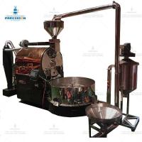 China Industrial Coffee Roaster 60-200kg LPG Gas 750W Exhaust Fan Commercial for sale