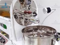China Precision 5kg Fresh Roast Automatic Coffee Bean Roaster 12kw Electric for sale
