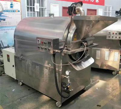 China Electric Heating Cocoa Roaster Machine 10kg 220V Drum Roaster for Coffee Beans for sale