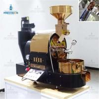 China Heat Resistant Stainless Steel Drum Coffee Roasting Machine for sale