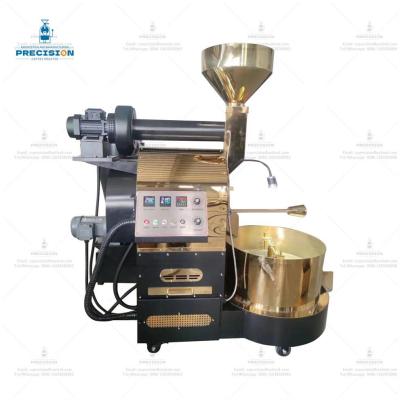 China Commercial 5kg Coffee Bean Roaster Machine 220-240V Electric Gas Multi Burner for sale