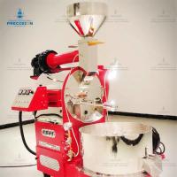 China Commercial 5kg Coffee Bean Roaster Machine 220-240V Electric Gas Multi Burner for sale