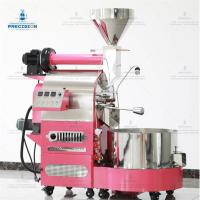 China Double Layer Stainless Steel 5kg Coffee Roaster 1-7kg Batch Gas Drum Roasting Machine for sale