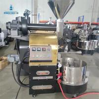 China Double Layer Stainless Steel 5kg Coffee Roaster 1-7kg Batch Gas Drum Roasting Machine for sale