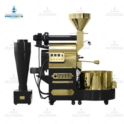 China 5kg Commercial Coffee Bean Roaster Electric Gas 12-15 Min Batch 0-300C Adjustable for sale