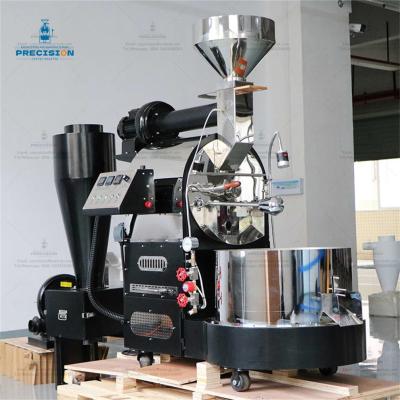 China Commercial 60kg Gas Coffee Roaster Machine 0-300C Adjustable Temperature for Cafe for sale