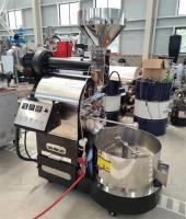 China Precision PKF-60KG Commercial Coffee Roaster 60-70kg Batch 280kg/h Gas Electric for sale