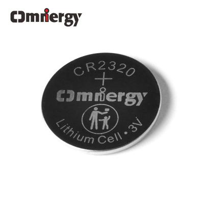 China CR2320 3v Button Cell Lithium Ion Button Cell φ23.0*2.0mm Lithium Manganese Dioxide Batteries for sale