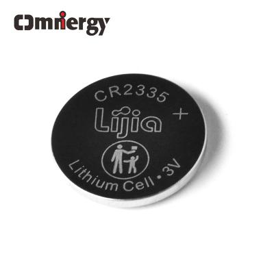 China Button Coin Cell CR2335 Lithium Battery 3V For Electronic Organizers for sale