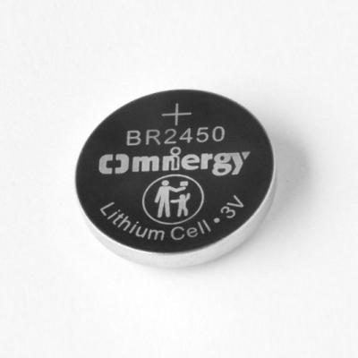 China 3V 550mAh BR2450 Battery Fluorocarbon Lithium Coin Batteries for sale