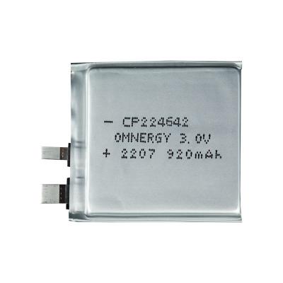 China CP224642 Lithium Polymer Pouch Cells 3V 2mA High Voltage Response for sale