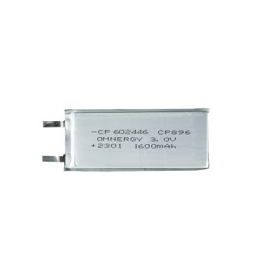 China CP602446 Li Ion Battery Pouch For RC Racing Cars Jump Starters for sale