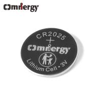 China Low Self Discharge Rate Cr2025 Battery 3V 150mAh 2025 Cell Battery for sale