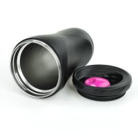 China BPA Free Shot Stainless Steel Water Tumbler 380ML Rock Shape for sale