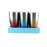 China 20 Oz Blank Stainless Steel Tumbler Travel Double Wall Insulated Vacuum for sale