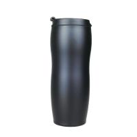 China Double Wall Thermal Insulated Travel Mugs 470ML With Logo And Lid for sale