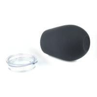 China Double Wall Seal Lid Black Matte Stainless Steel Vacuum Coffee Mug for sale