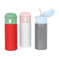 China Finger Touch Open Thermos Bottle Double Wall Stainless Steel for sale