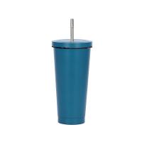 China Single Wall Stainless Steel 304 Car Coffee Tumbler 750ml Colorful for sale