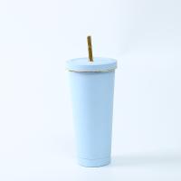 China Single Wall Stainless Steel 304 Car Coffee Tumbler 750ml Colorful for sale
