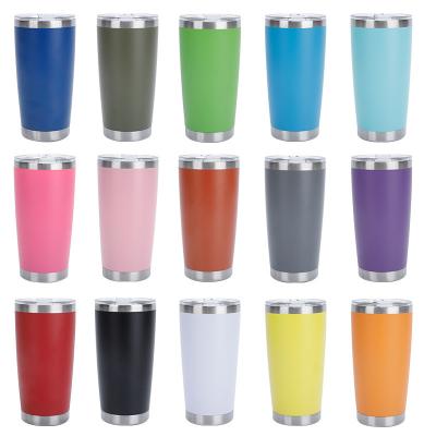 China Ready To Ship 18/8 Stainless Steel Car Tumbler 20oz for sale