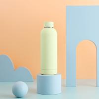 China Double Wall 18/8 Stainless Steel Water Bottle Small Mouth Keep Cold And Hot for sale