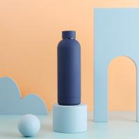 China Double Wall 18/8 Stainless Steel Water Bottle Small Mouth Keep Cold And Hot for sale