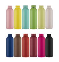 China Double Wall 18/8 Stainless Steel Water Bottle Small Mouth Keep Cold And Hot for sale