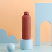 China Double Wall 18/8 Stainless Steel Water Bottle Small Mouth Keep Cold And Hot for sale